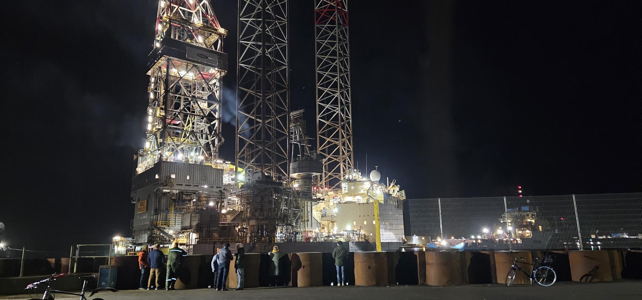 Boreplatform er ankommet til Skagen til længere ophold - Skagennyt